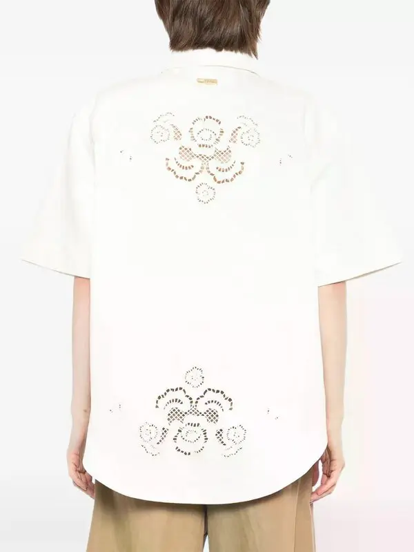 Aje Halo Embroidered Shirt