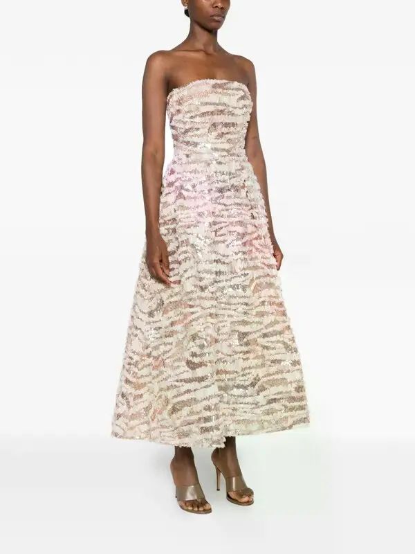Elie Saab Embellished Maxi Dress