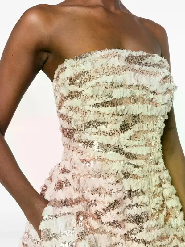 Elie Saab Embellished Maxi Dress