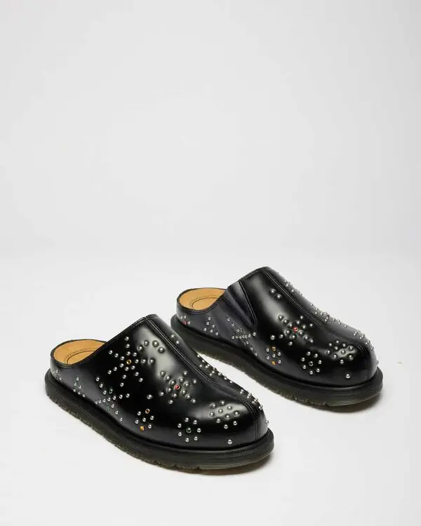 Dr. Martens San Studded Leather Mules