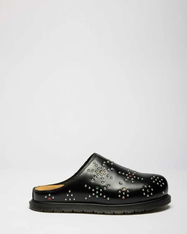 Dr. Martens San Studded Leather Mules