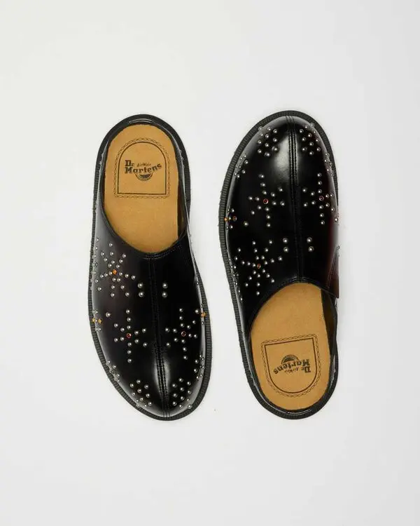 Dr. Martens San Studded Leather Mules