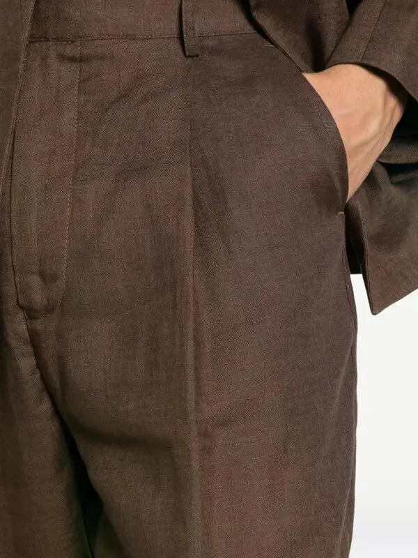 MARSEM Pleated-front Tailored Trousers