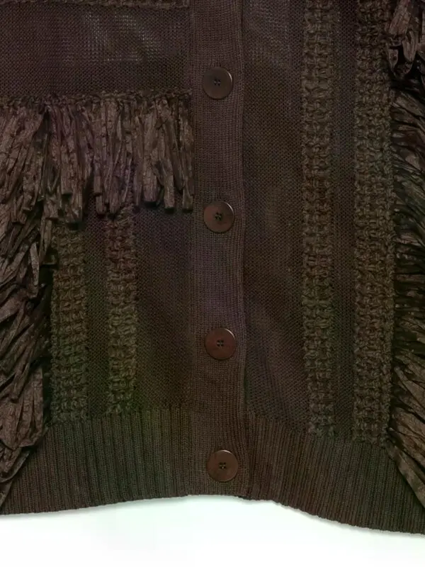 JOSEPH Musa Fringe-trimmed Cardigan