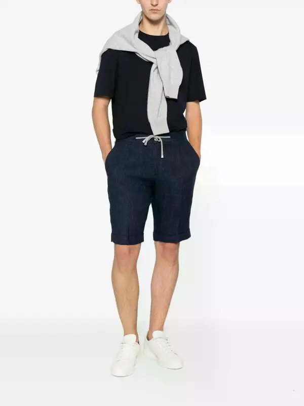 BARBA NAPOLI Capri Drawstring Deck Shorts