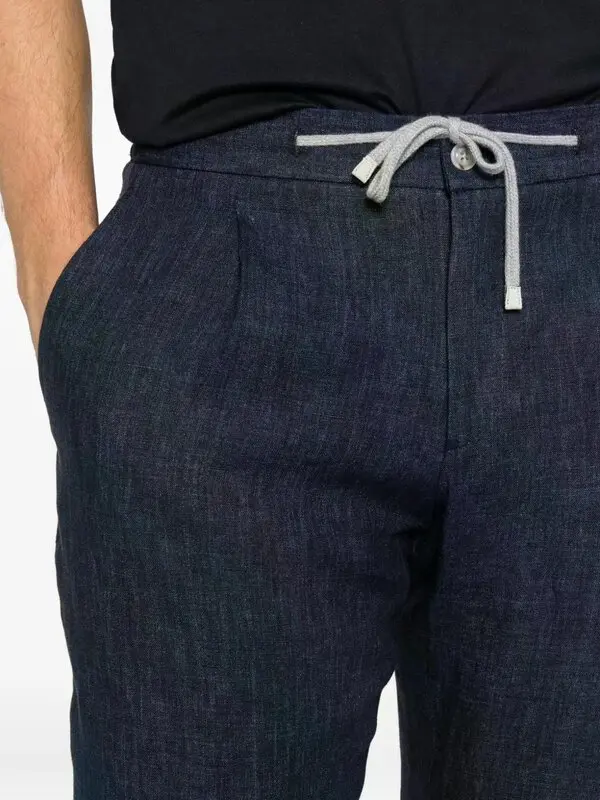 BARBA NAPOLI Capri Drawstring Deck Shorts