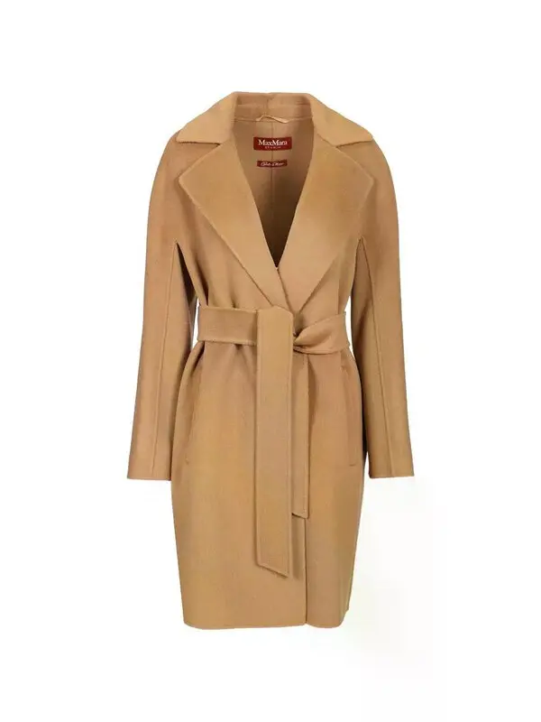 Max Mara Belted Single-breasted Coat