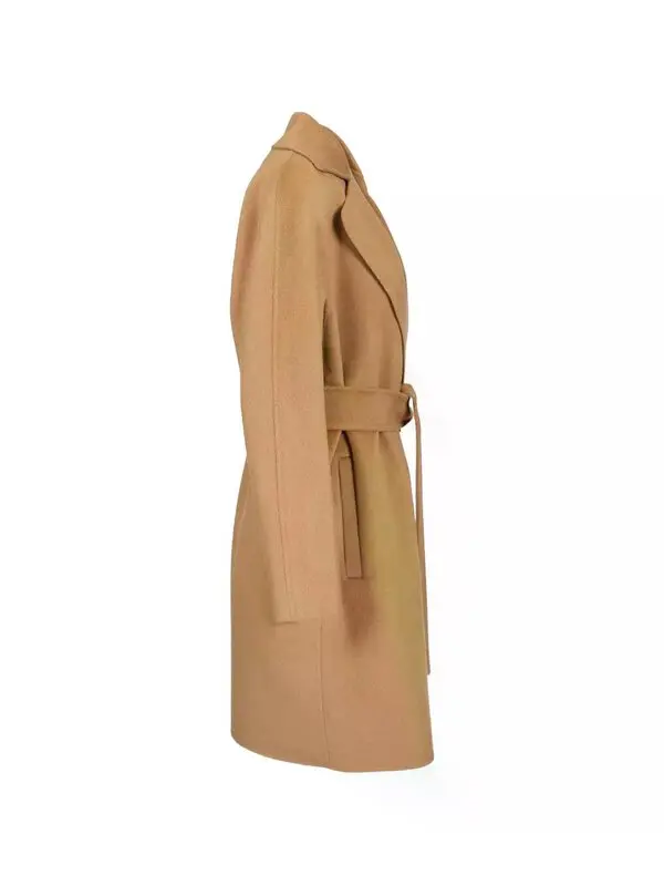 Max Mara Belted Single-breasted Coat