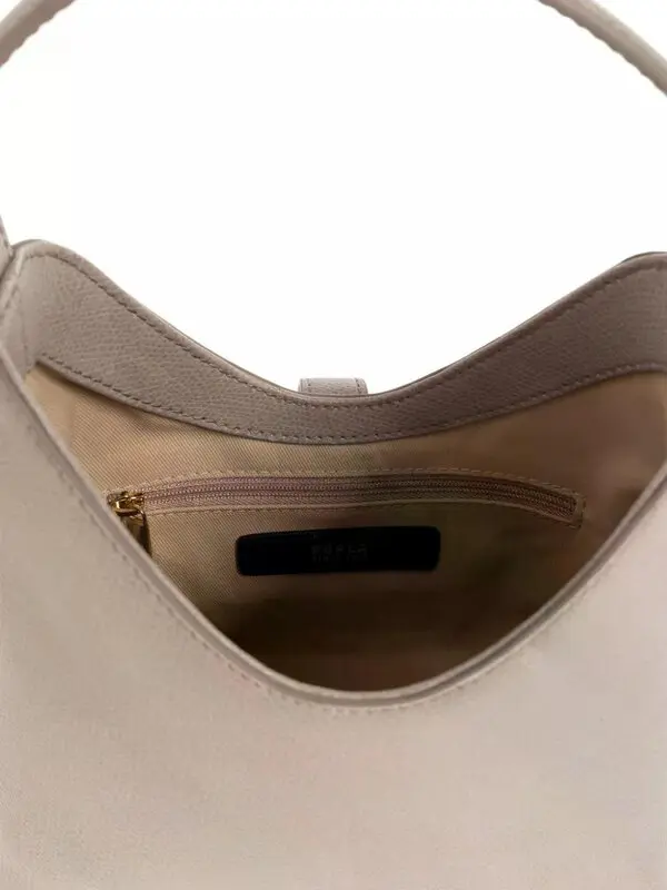 Furla Mini Iride Leather Tote Bag - Grey