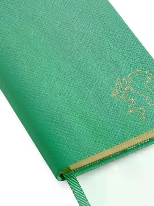 Smythson X Peter Rabbit And Friends Panama Leather Notebook