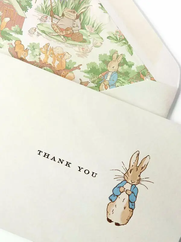 Smythson X Peter Rabbit And Friends Thank You Cards