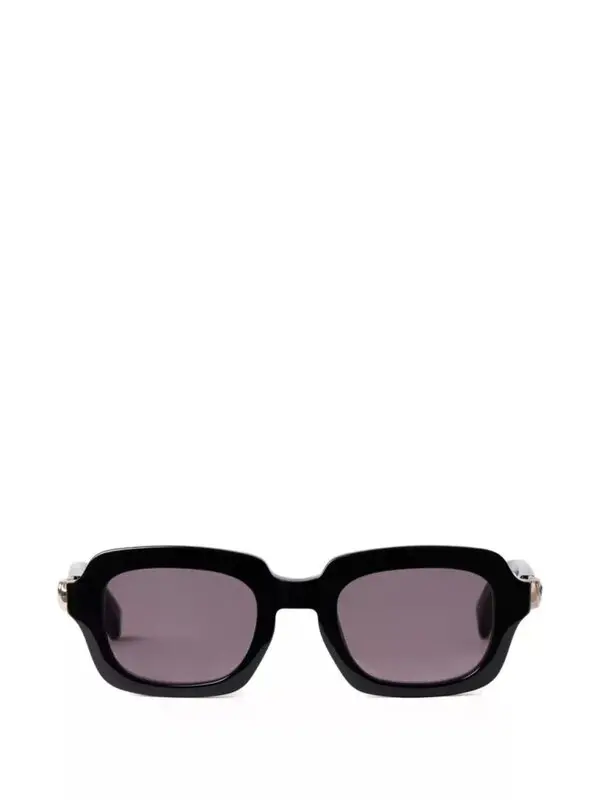 Sandro Rectangle Frame Sunglasses - Black