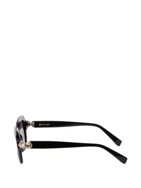 Sandro Rectangle Frame Sunglasses