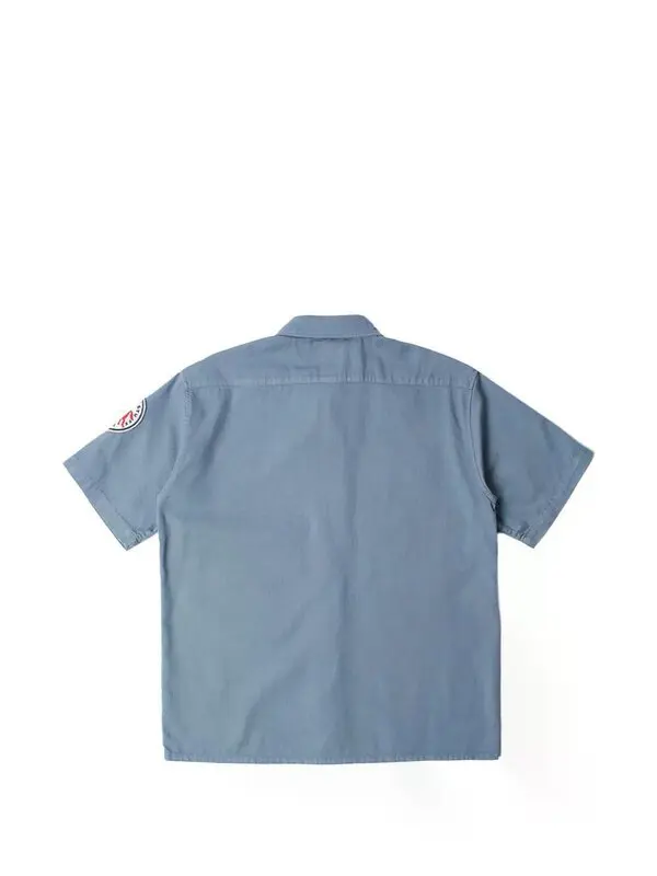 PARRA Gas Station Logo-patch Shirt