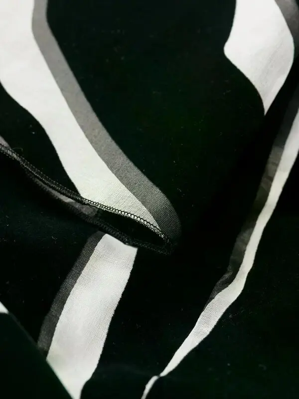 Dolce & Gabbana Zebra Print Sheer Dress