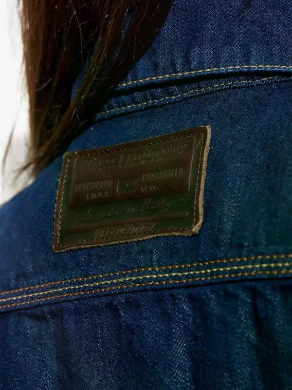 DIESEL® Logo-patch Denim Jacket
