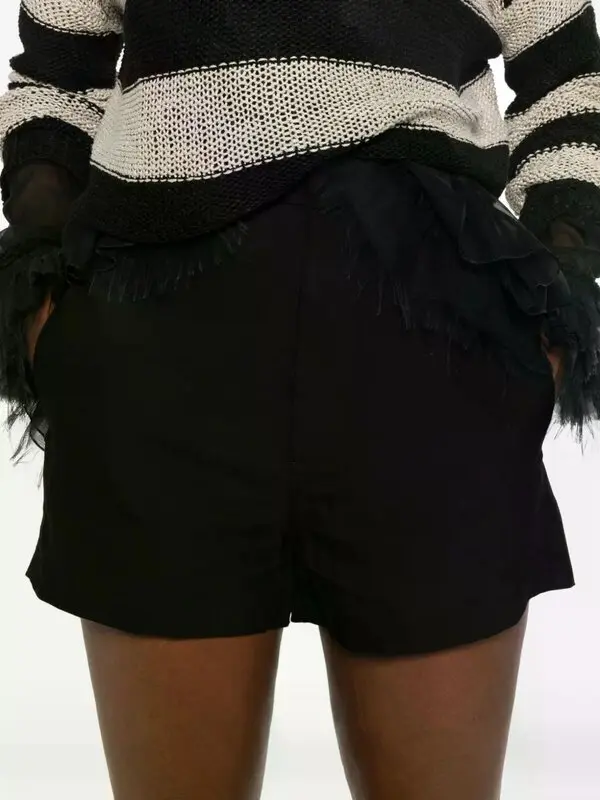 ANN DEMEULEMEESTER Belt-loop Shorts