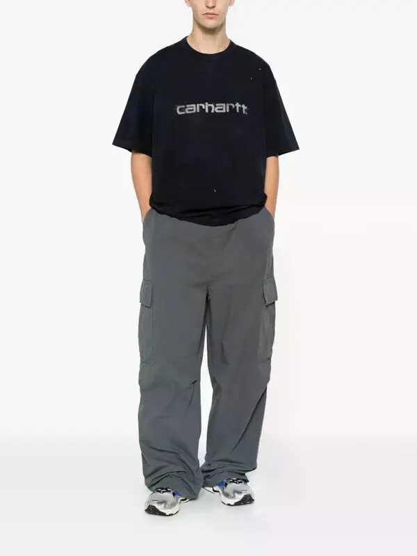 Carhartt Work In Progress Cargo Pants With Logo Patch