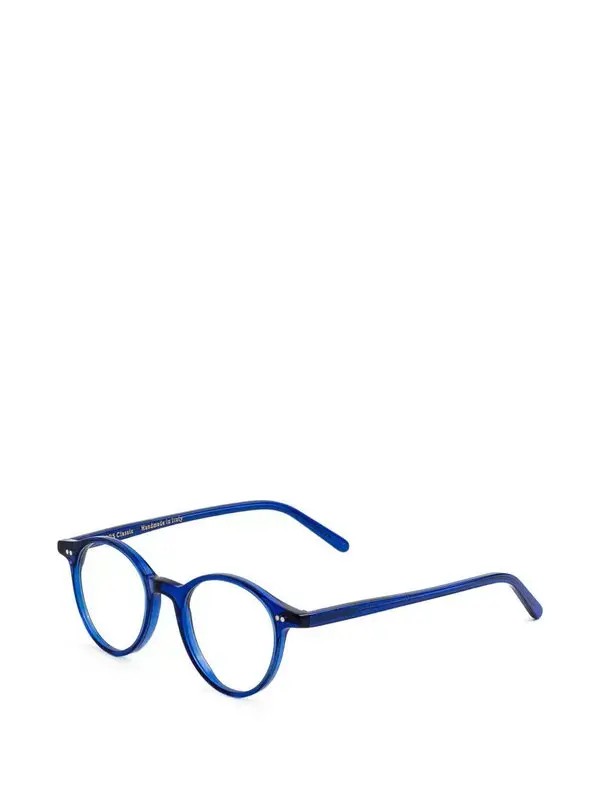 EPOS Pan Round-frame Glasses - Blue