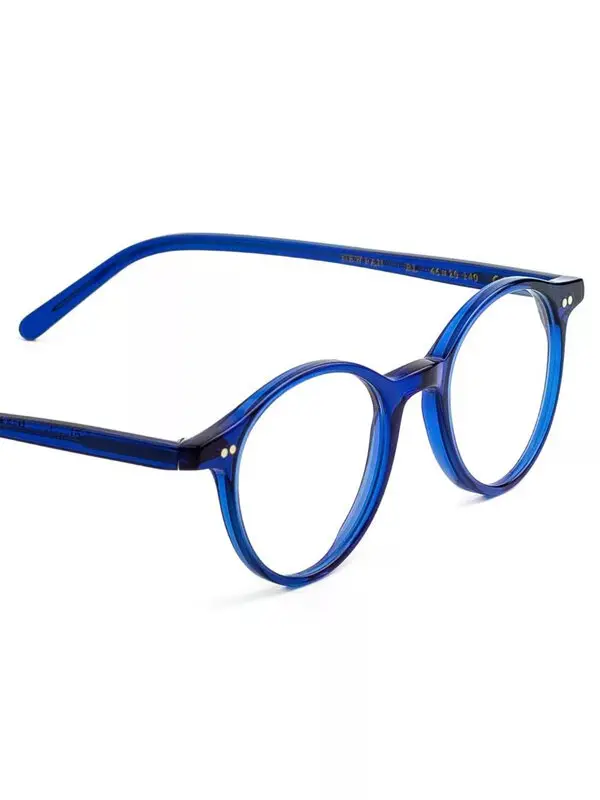 EPOS Pan Round-frame Glasses - Blue