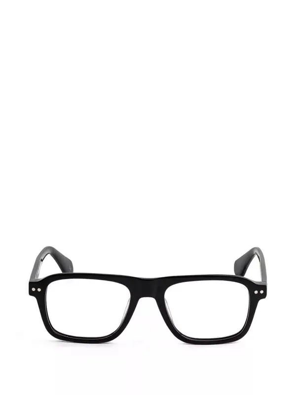 EPOS Sam Clip-on Rectangle-frame Glasses - Black