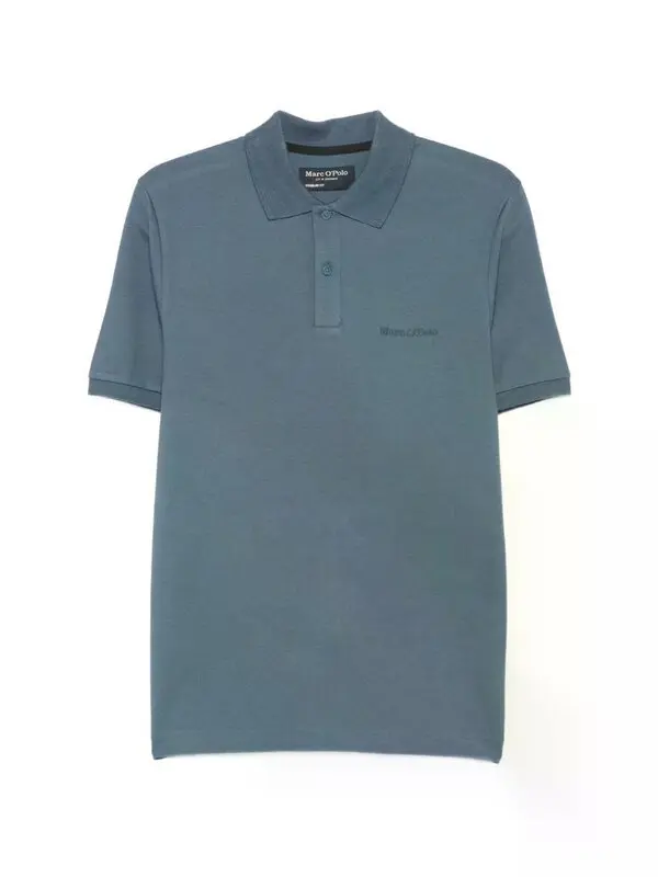 Marc O'polo Logo-embroidered Polo Shirt