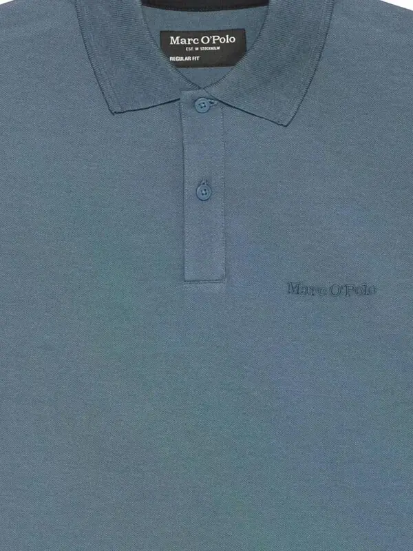 Marc O'polo Logo-embroidered Polo Shirt