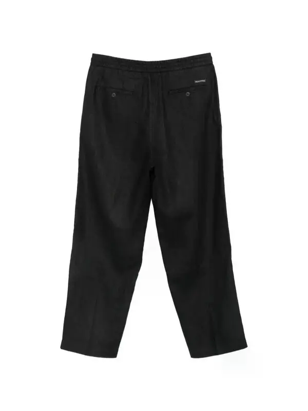 Marc O'polo Mossbo Drawstring Trousers - Black