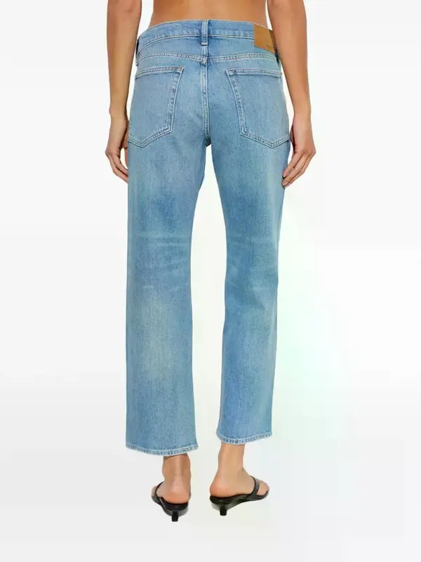 Rag & Bone Faded Straight-leg Jeans
