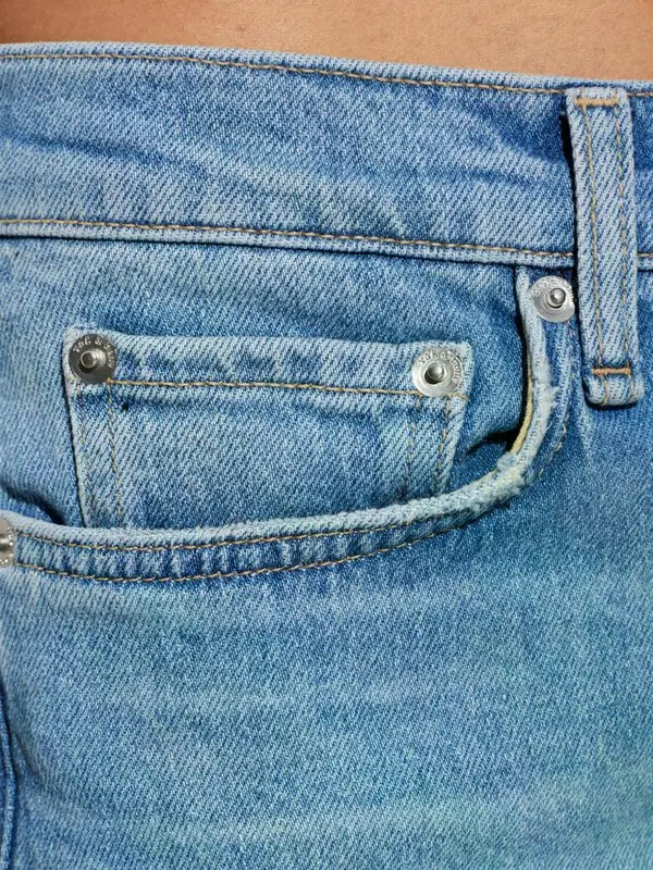 Rag & Bone Faded Straight-leg Jeans