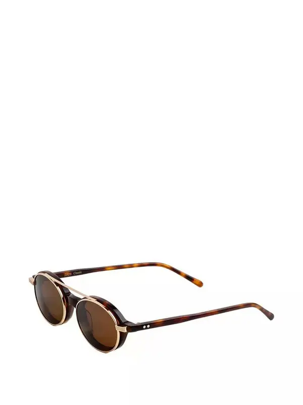 EPOS Zoe Tortoiseshell-effect Eyeglasses - Brown