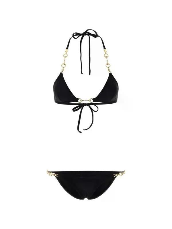 Gucci Horsebit Chain Bikini - Black