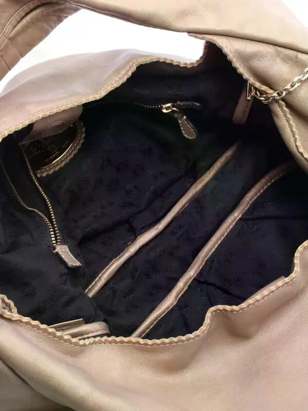 Loewe 2000s Anagram Shoulder Bag - Neutrals