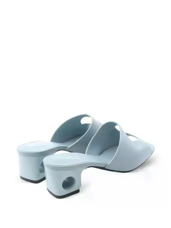 Hermès Elia Cut-out Mule Sandals