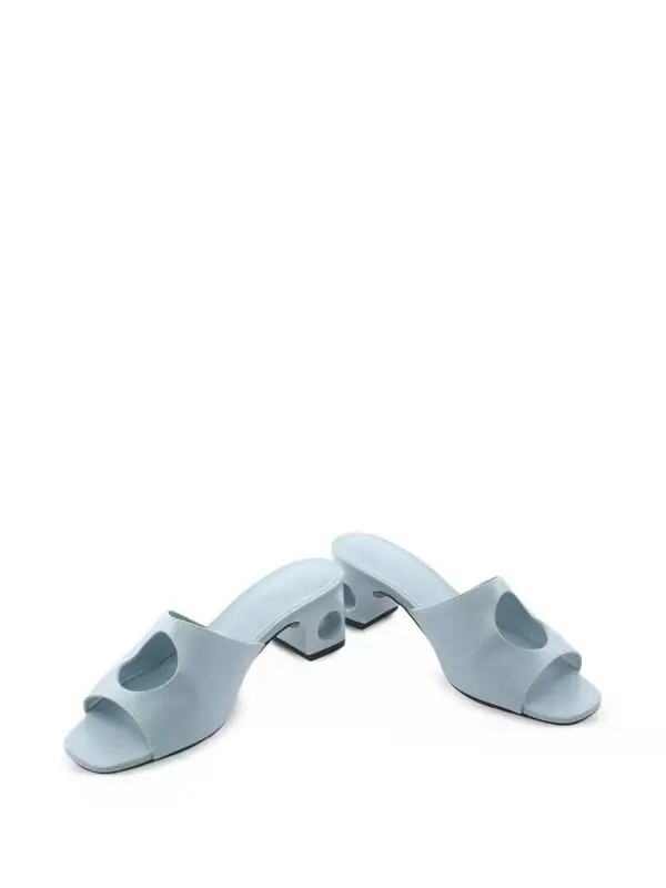 Hermès Elia Cut-out Mule Sandals