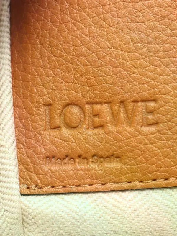 Loewe Small Hammock Leather Shoulder Bag - Brown