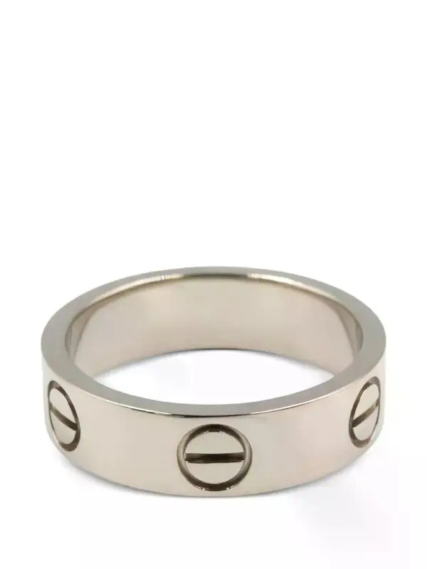 Cartier 1996 Love Ring - Silver