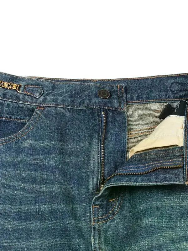 Celine 2010s Triomphe Mini Skirt