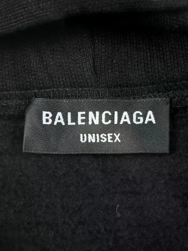 Balenciaga Logo Print Hoodie