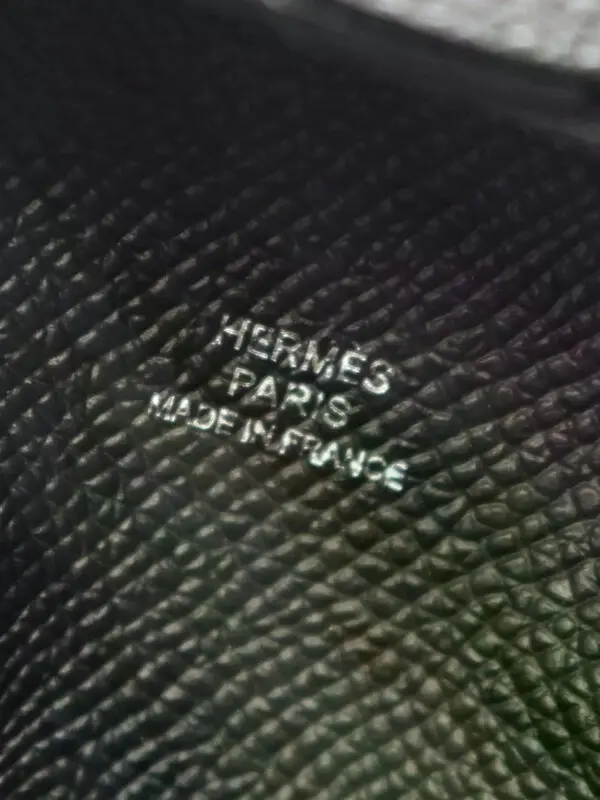 Hermès Bastia Coin Purse - Grey