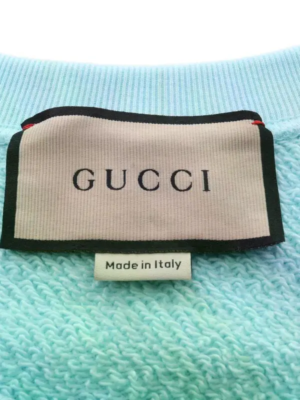 Gucci Bananya Sequin Embellished Crew Neck Sweater