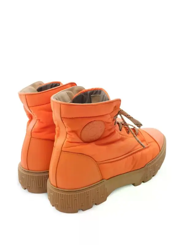 Hermès Lace-up Combat Boots