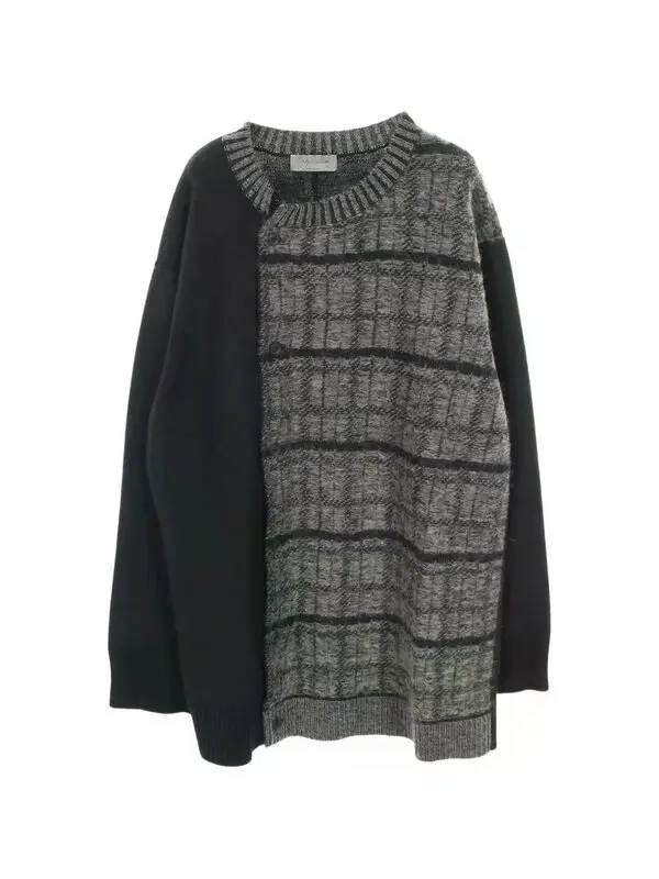 Yohji Yamamoto Check-pattern Cardigan