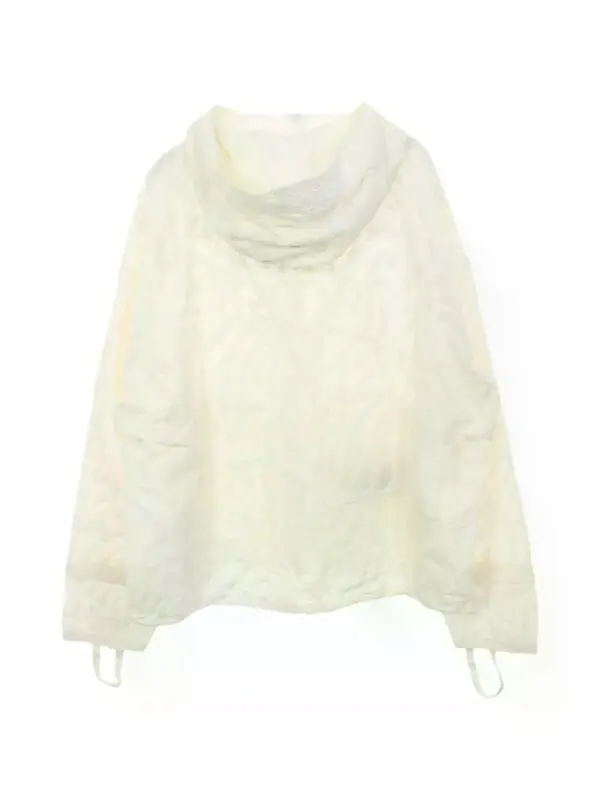 LOUIS VUITTON Logo Pattern Zip-up Hooded Jacket