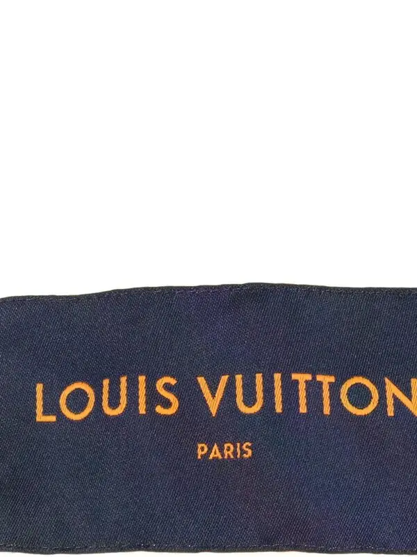 LOUIS VUITTON Logo Pattern Zip-up Hooded Jacket