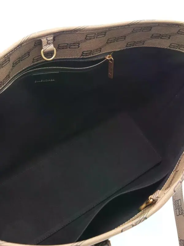 Balenciaga Bb Monogram Signature Tote Bag
