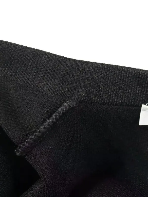 Dior 2000s Logo-embossed Knit Dress