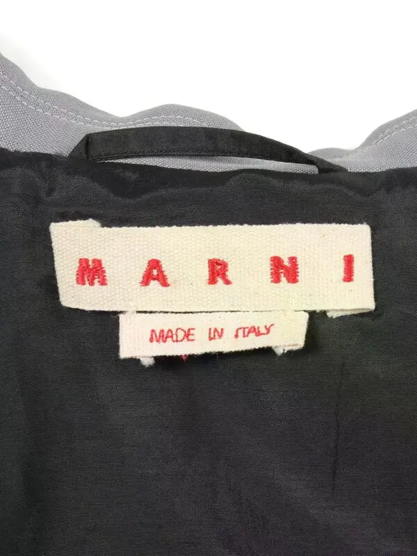 Marni Sleeveless Notched Lapel Jacket