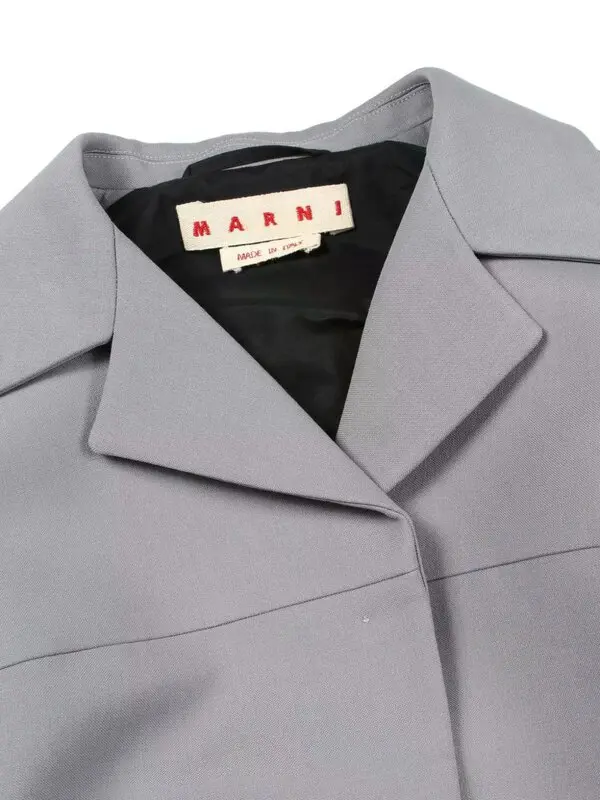 Marni Sleeveless Notched Lapel Jacket