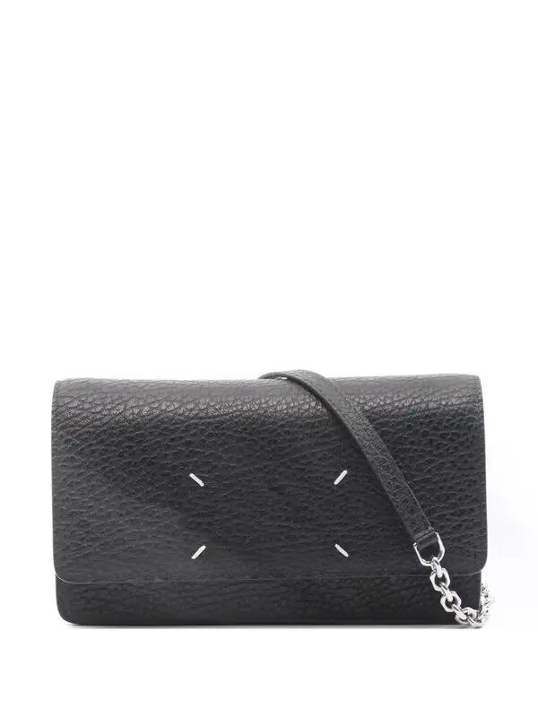 MAISON MARGIELA Four-stitch Chain Mini Bag - Black